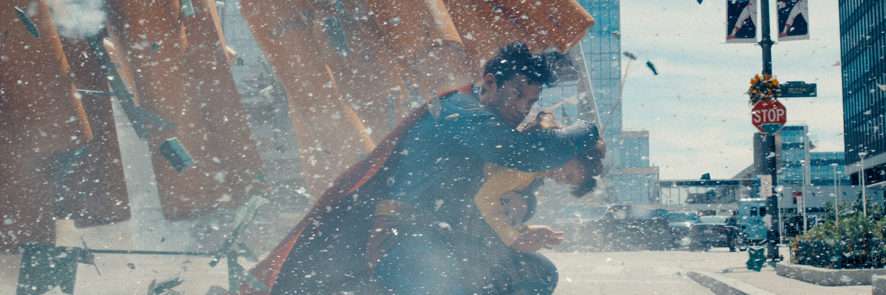 Superman Standing On Building