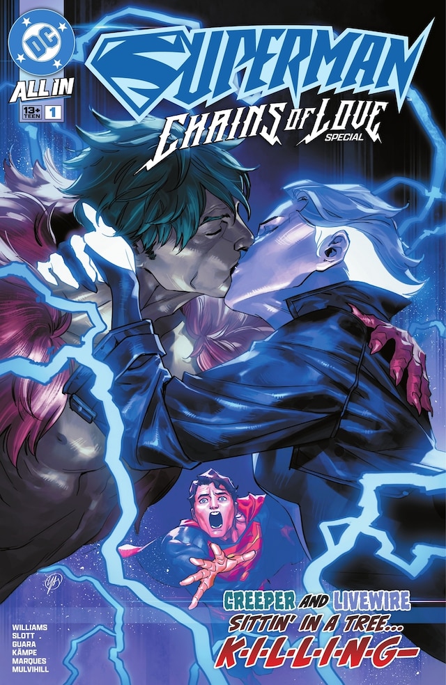 DC'S I SAW MA HUNKEL KISSING SANTA CLAUS #1 | DC