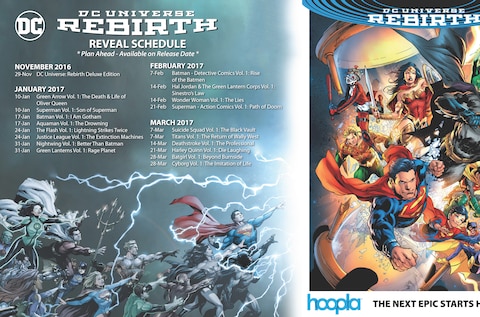 DC Entertainment’s Best-Selling ‘DC Universe Rebirth’ Comic Collections ...