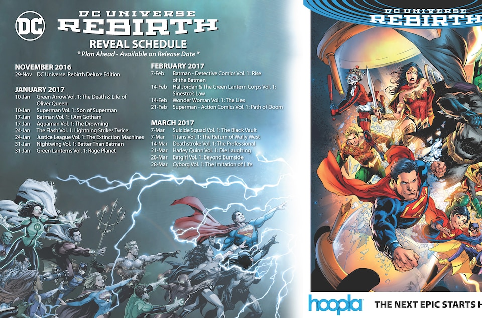 DC Entertainment’s Best-Selling ‘DC Universe Rebirth’ Comic Collections ...