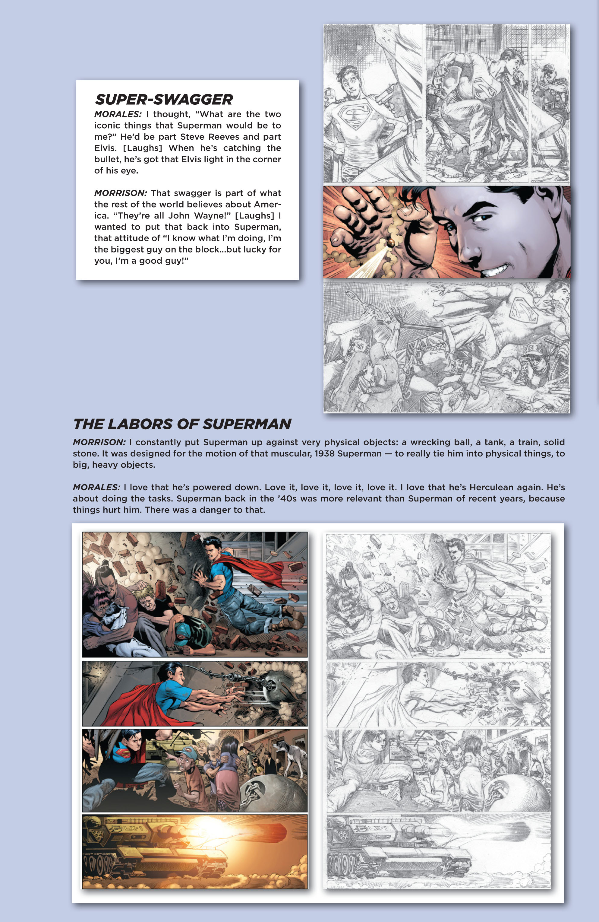 ACTION COMICS VOL. 1 Sketchbook: Day Two | DC