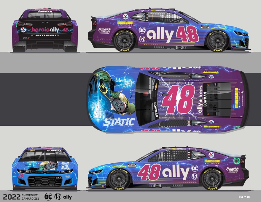 DC and Milestone Race With Ally and Hendrick Motorsports This July! | DC