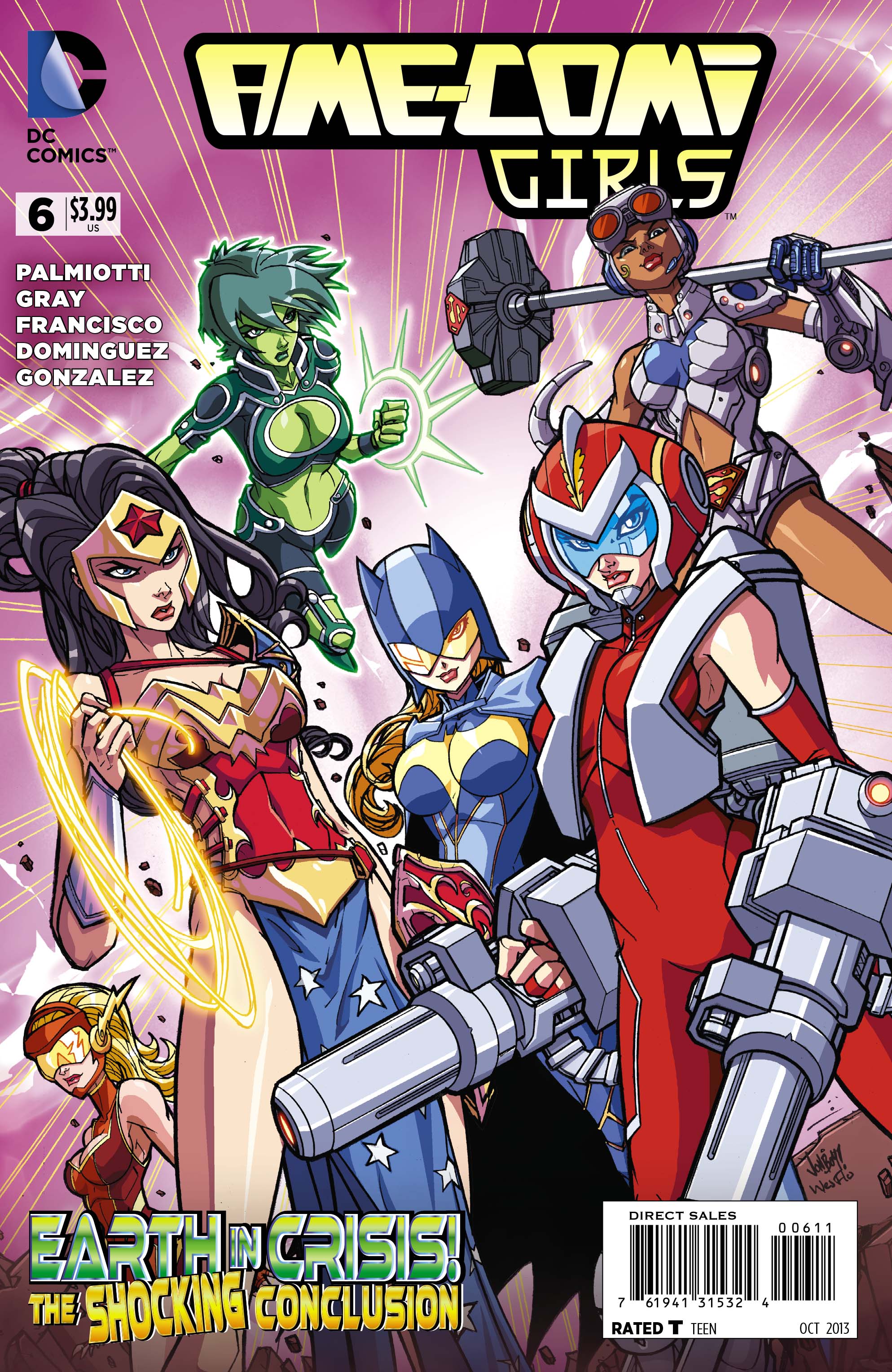 Exclusive Preview of AME-COMI GIRLS #6 | DC