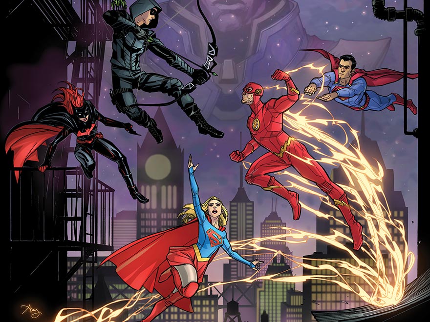 The CW's "Elseworlds" Crossover Gets the DC Comic Book Treatment | DC