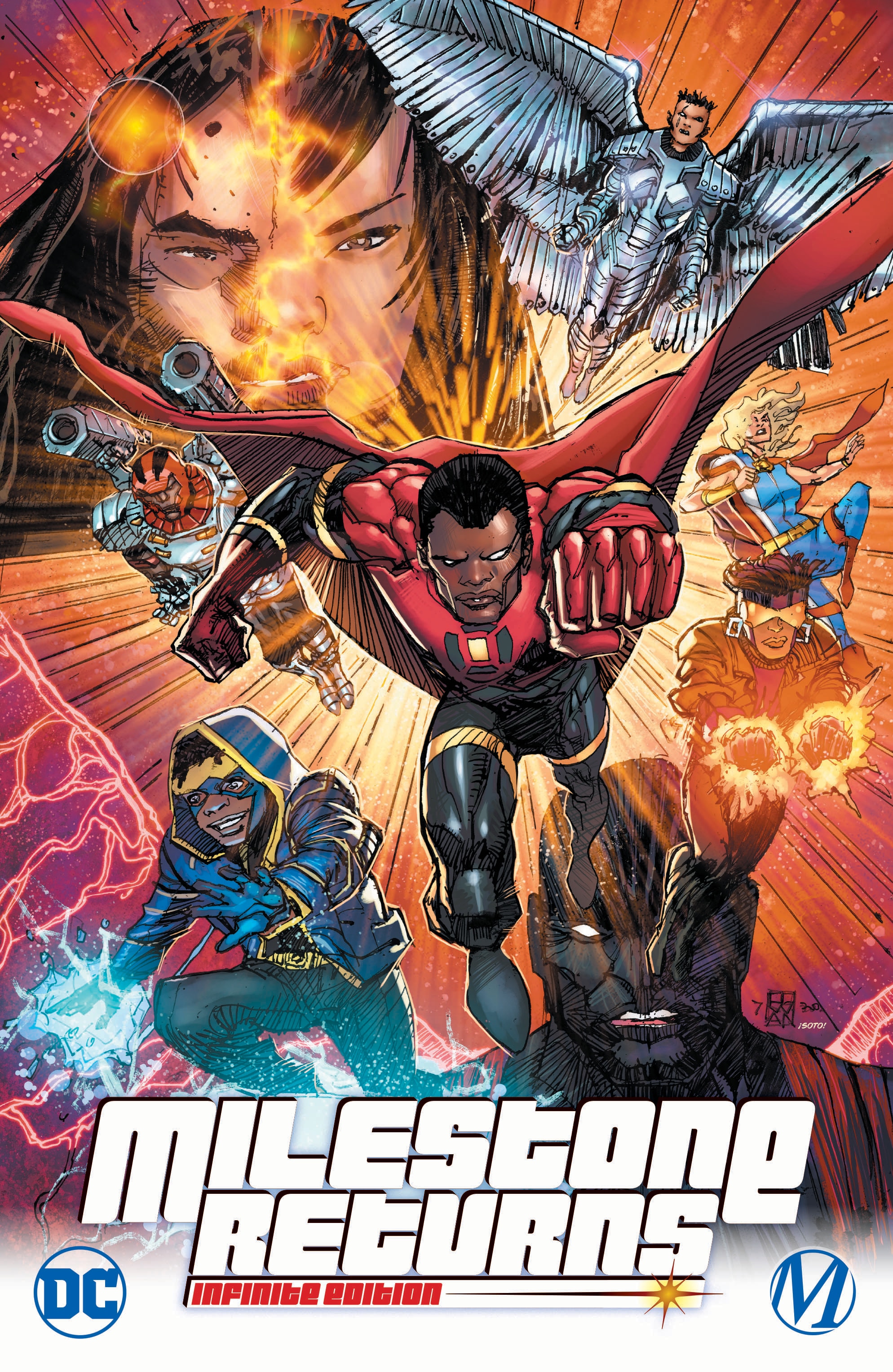 Milestone Returns #0 Reveals New Covers and Teams for Static, Icon ...