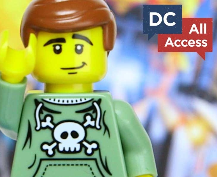 DC All Access: Lights, Camera...LEGOs!!! | DC