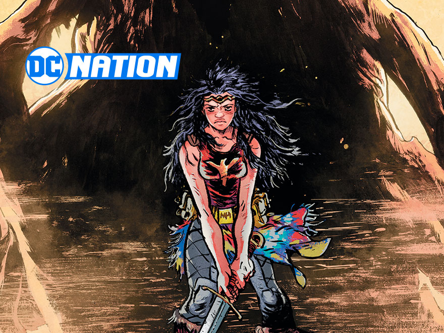 Apocalyps Wonder Kunst TRINITY: DAUGHTER OF WONDER WOMAN Faces A