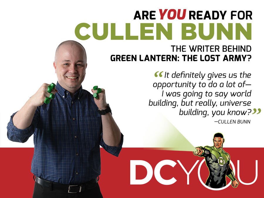 Are You Ready for Green Lantern: The Lost Army's Cullen Bunn? | DC