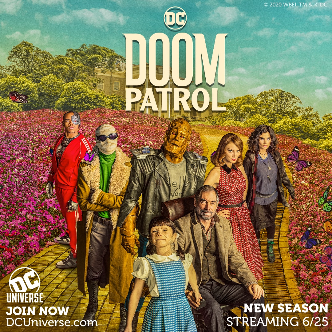 DC UNIVERSE DEBUTS NEW DOOM PATROL SEASON TWO KEY ART STARRING NEWEST ...
