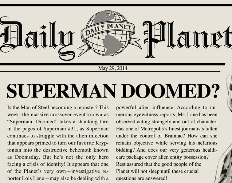 DAILY PLANET: Why Dooming Superman May Be the Best Thing For Him | DC