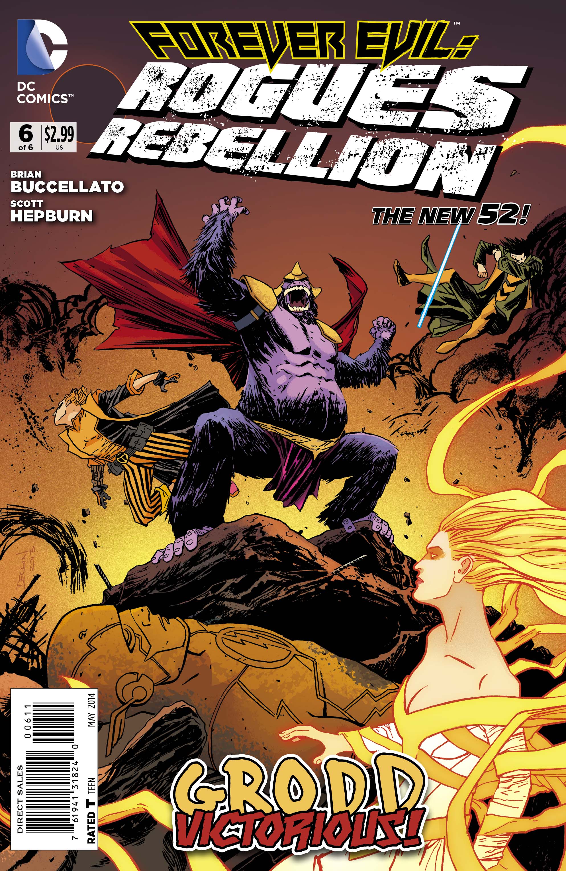 Preview Monday: FOREVER EVIL: ROGUES REBELLION #6 and FABLES #139 | DC
