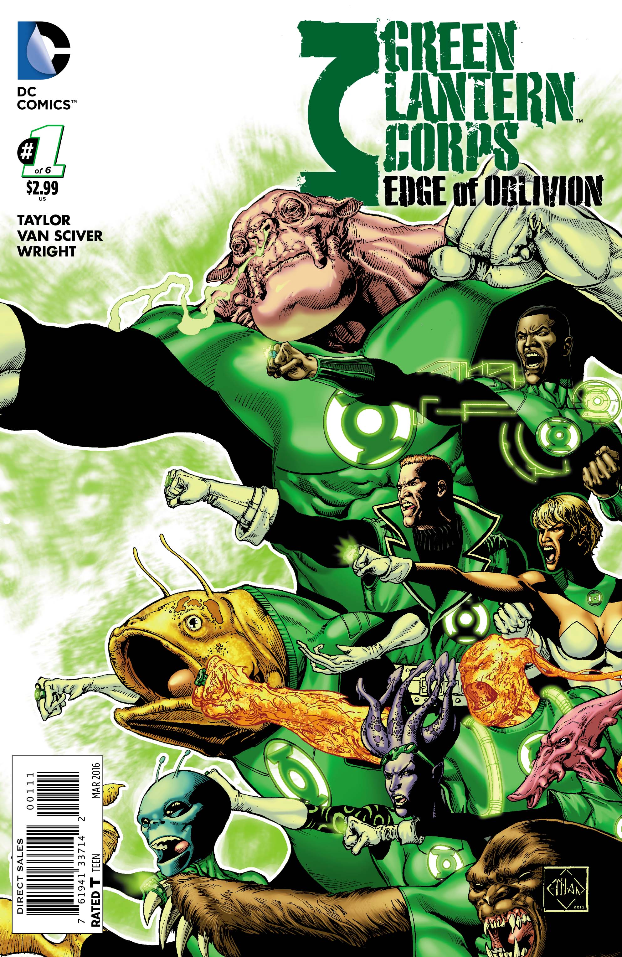 Preview Monday: Green Lantern Corps: Edge of Oblivion #1 and New Romancer #2 | DC