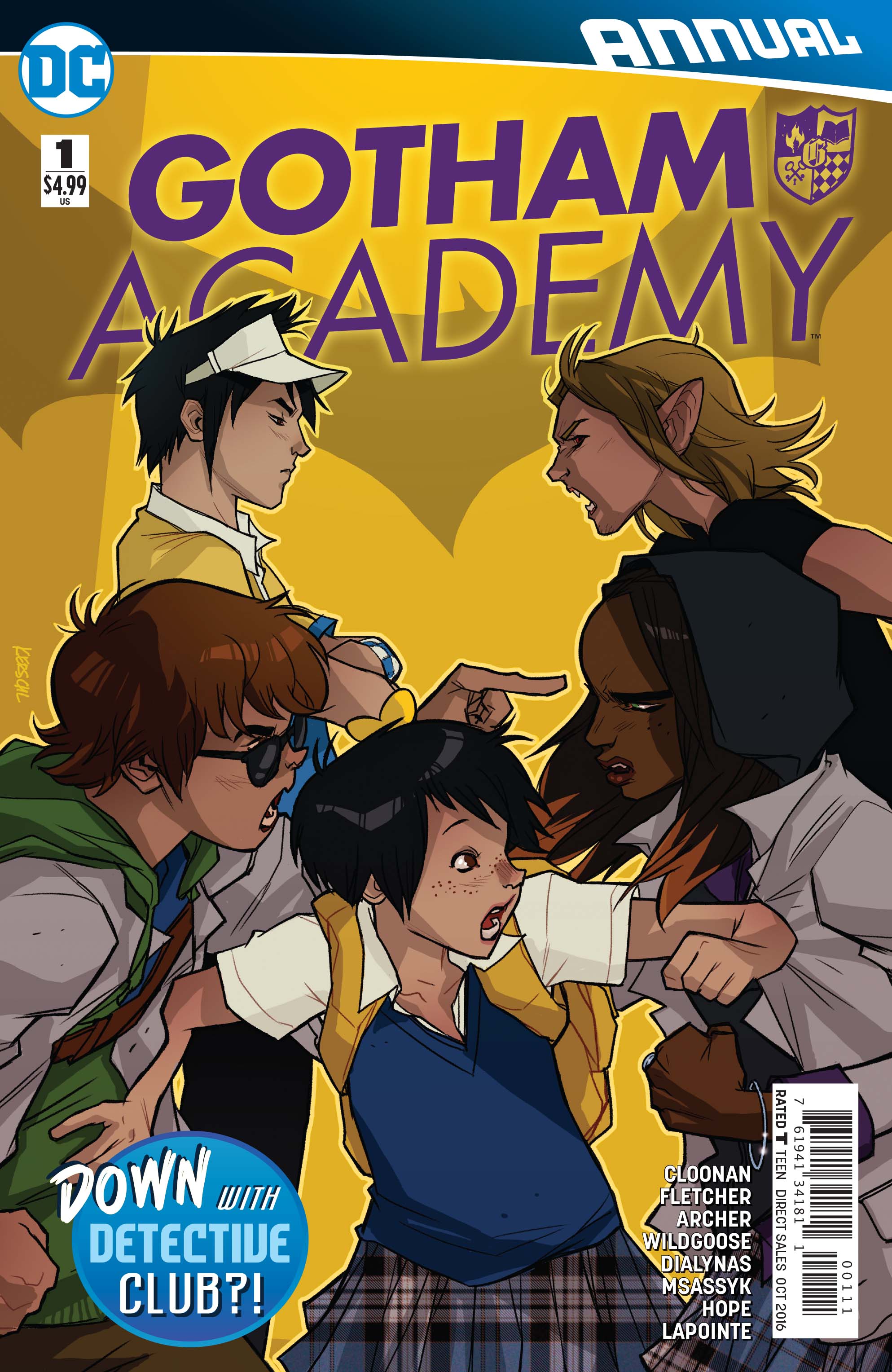 Preview Monday: Gotham Academy Annual #1! | DC