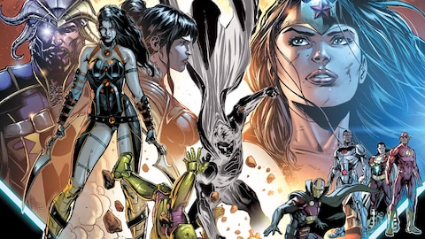 This Just Happened: The Black Racer Rips a Path Through JUSTICE LEAGUE ...