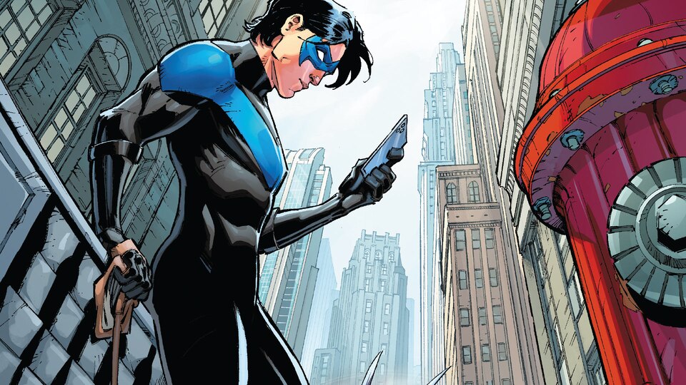 First Look: Dick Grayson and Melinda Zucco...Working Together? | DC