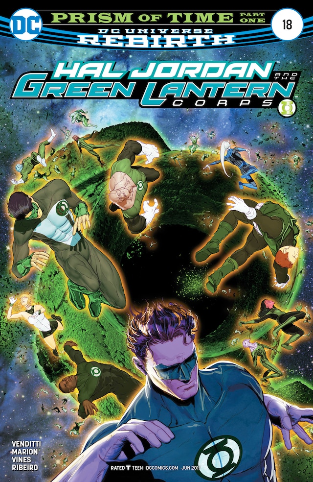HAL JORDAN AND THE GREEN LANTERN CORPS VOL. 2: BOTTLED LIGHT | DC