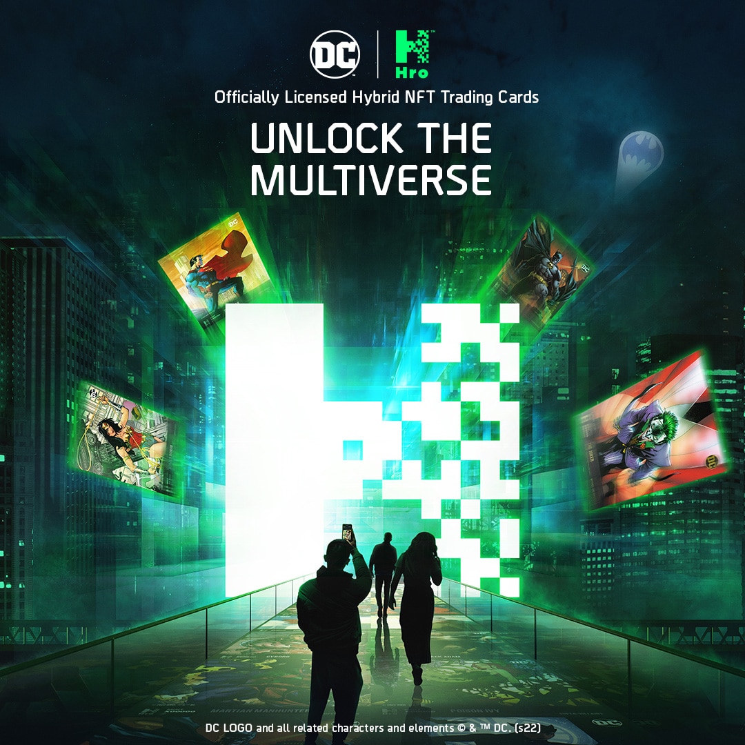 Cartamundi Launches DC Hybrid Physical and NFT Trading Cards | DC