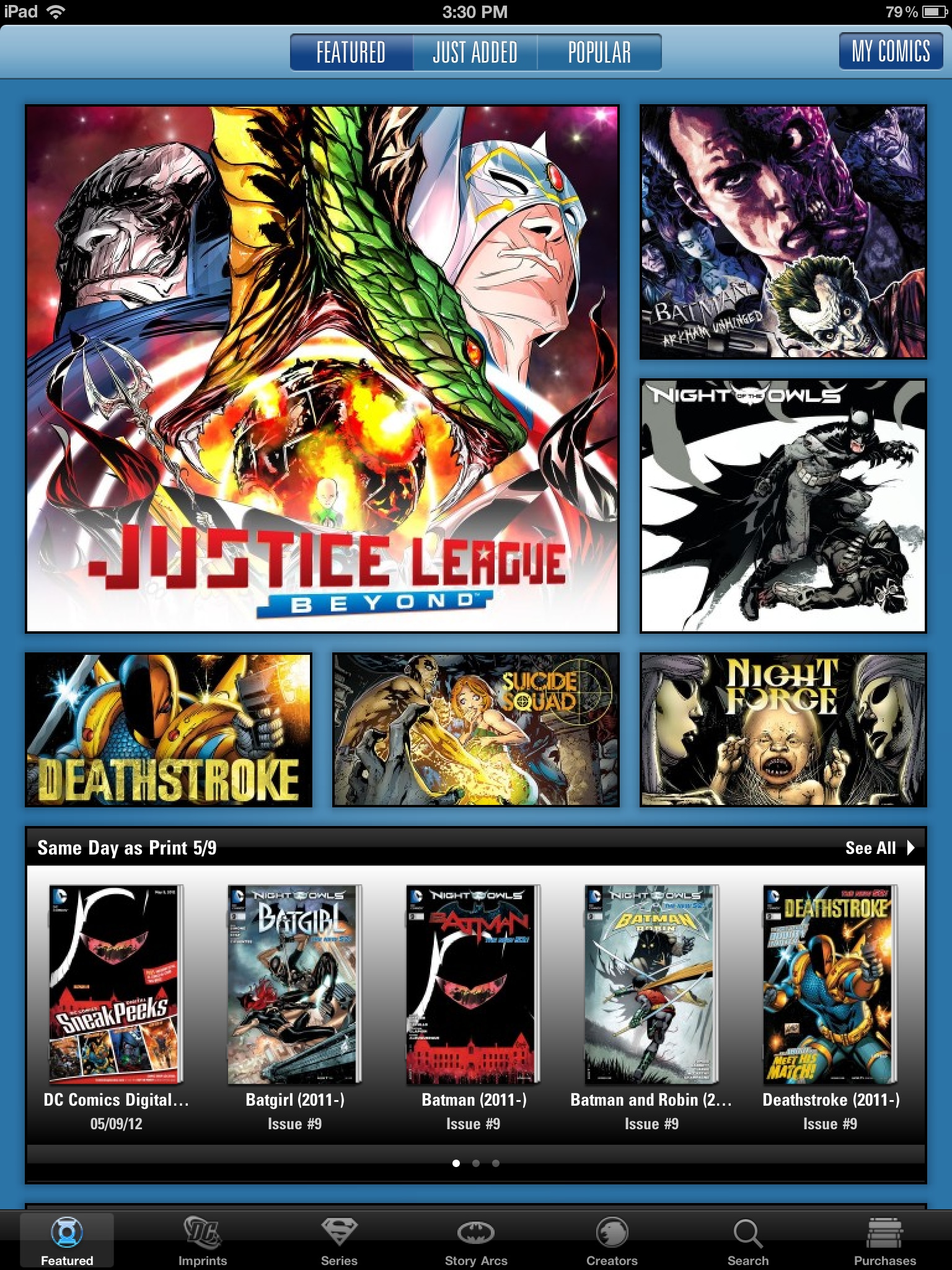 DC Comics iOS App Now Features Retina Display | DC