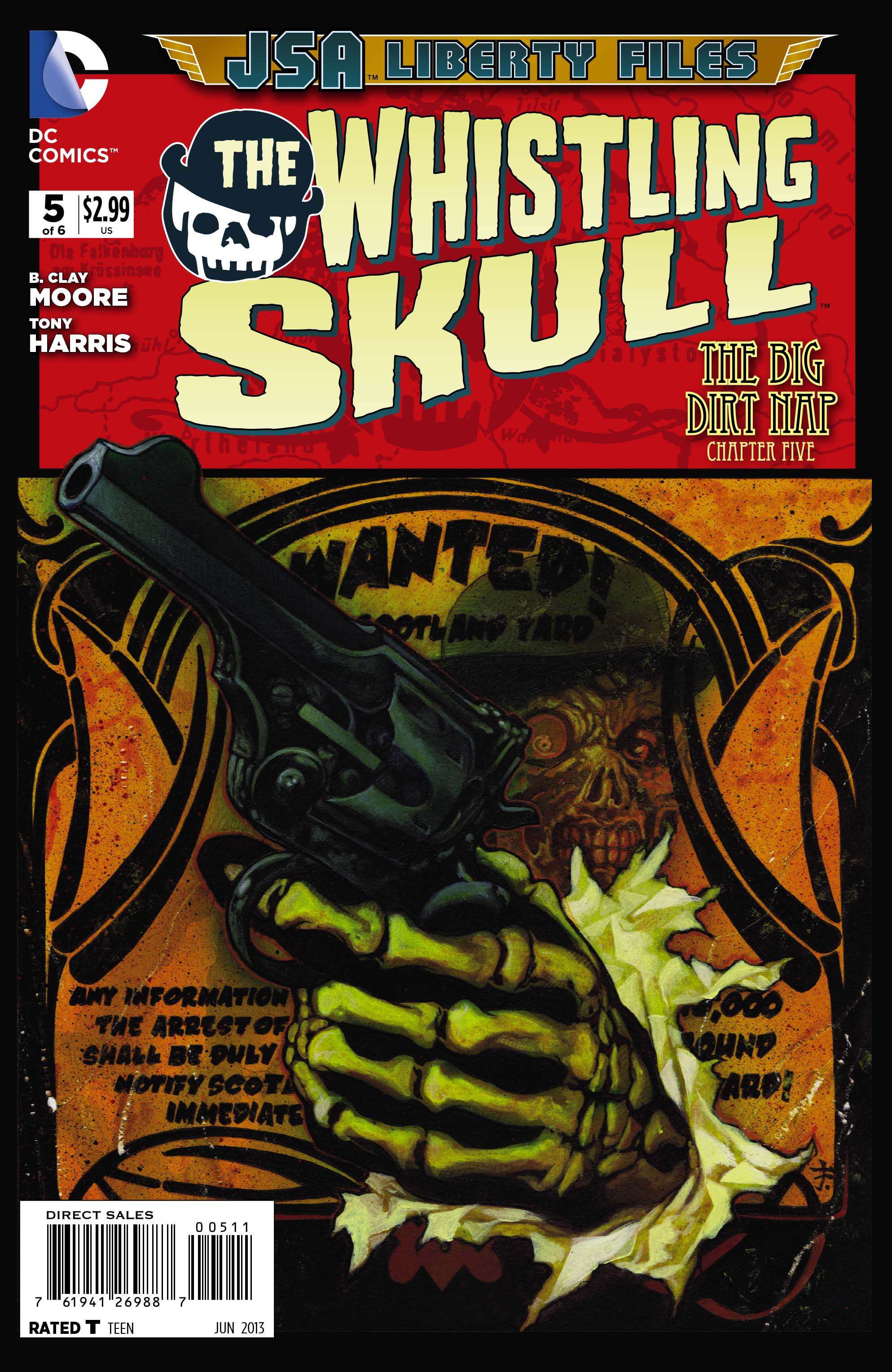 Exclusive Preview of JSA LIBERTY FILES: THE WHISTLING SKULL #5 | DC