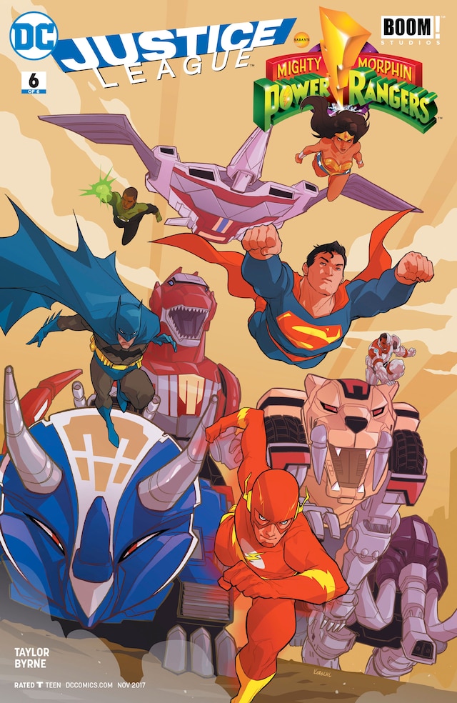 JUSTICE LEAGUE/POWER RANGERS #1 | DC