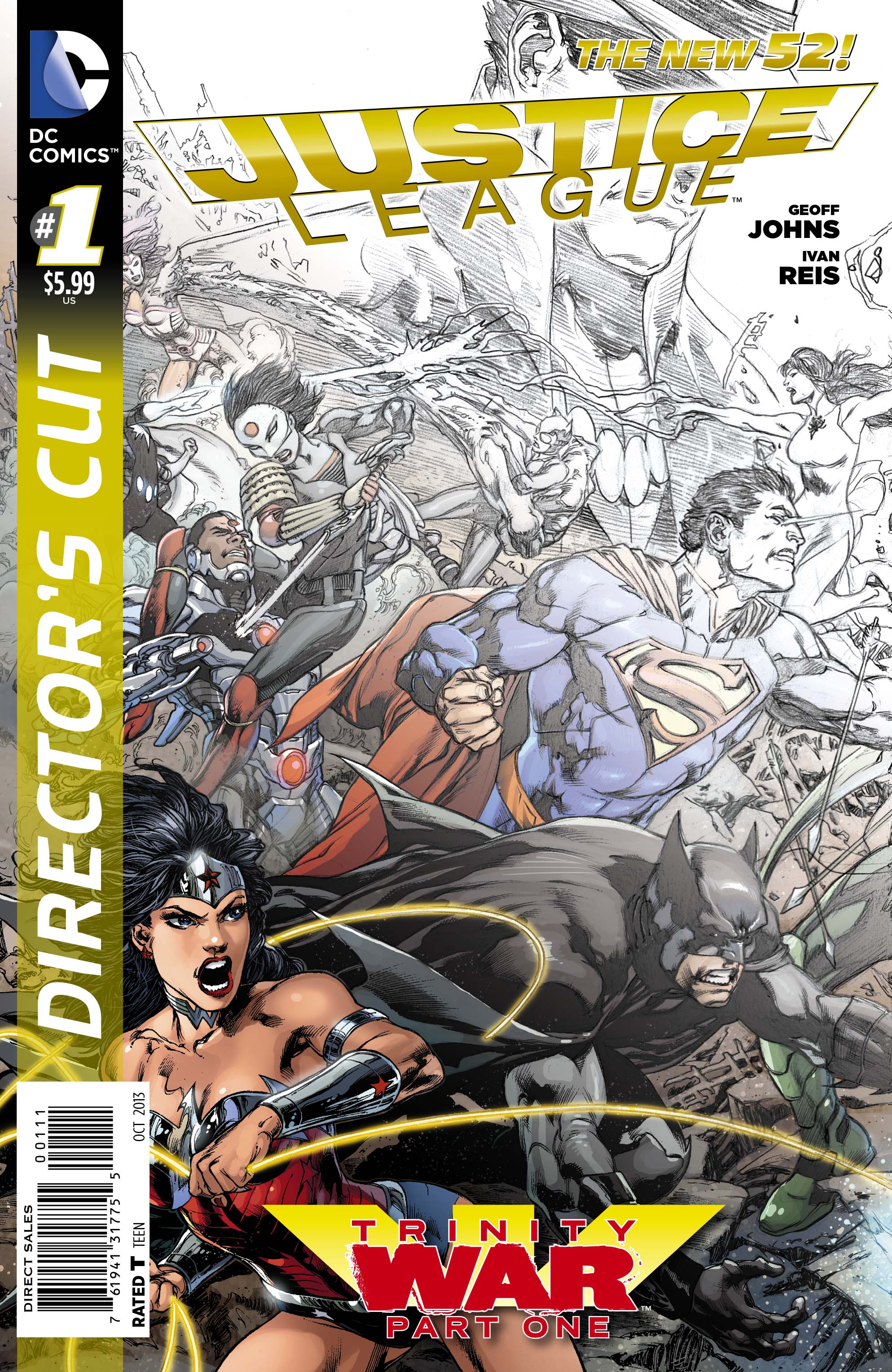 Exclusive Preview of JUSTICE LEAGUE: TRINITY WAR – DIRECTOR’S CUT #1 | DC