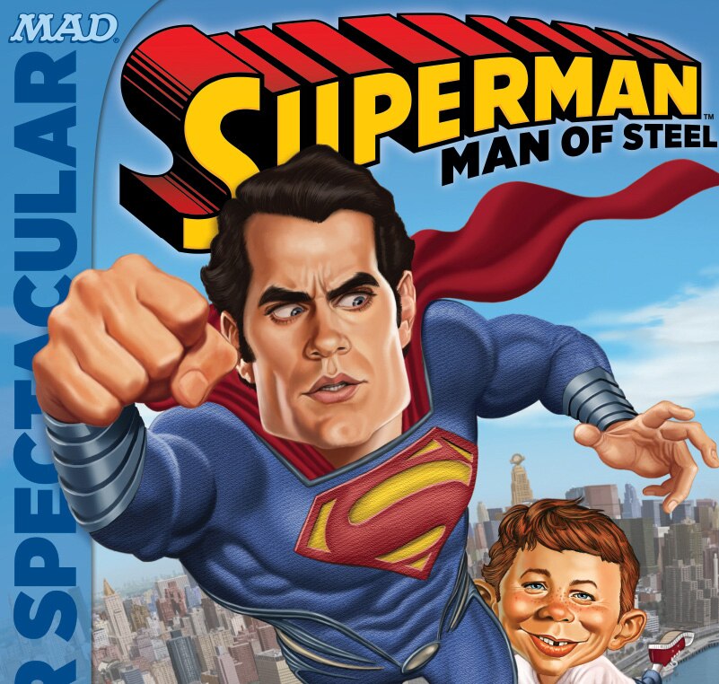 MAD SUPER SPECTACULAR: SUPERMAN, MAN OF STEEL Hits Stands Today! | DC