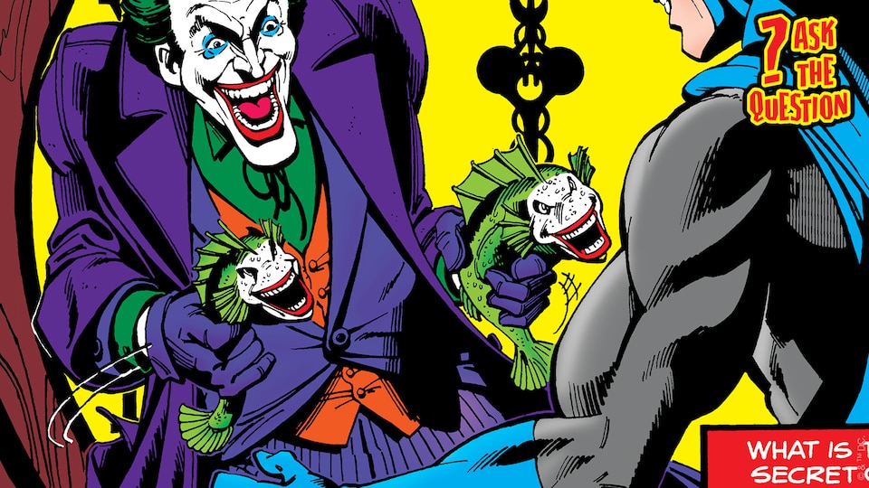 ASK...THE QUESTION: When Did the Joker's "Ha Ha Ha" Graffiti Debut? | DC