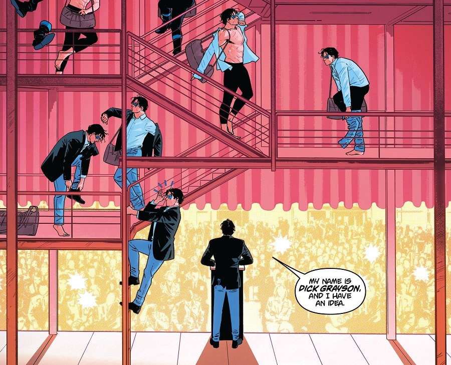 First Look: Dick Grayson and Melinda Zucco...Working Together? | DC