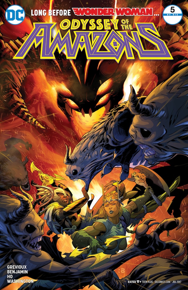 THE ODYSSEY OF THE AMAZONS #5 | DC