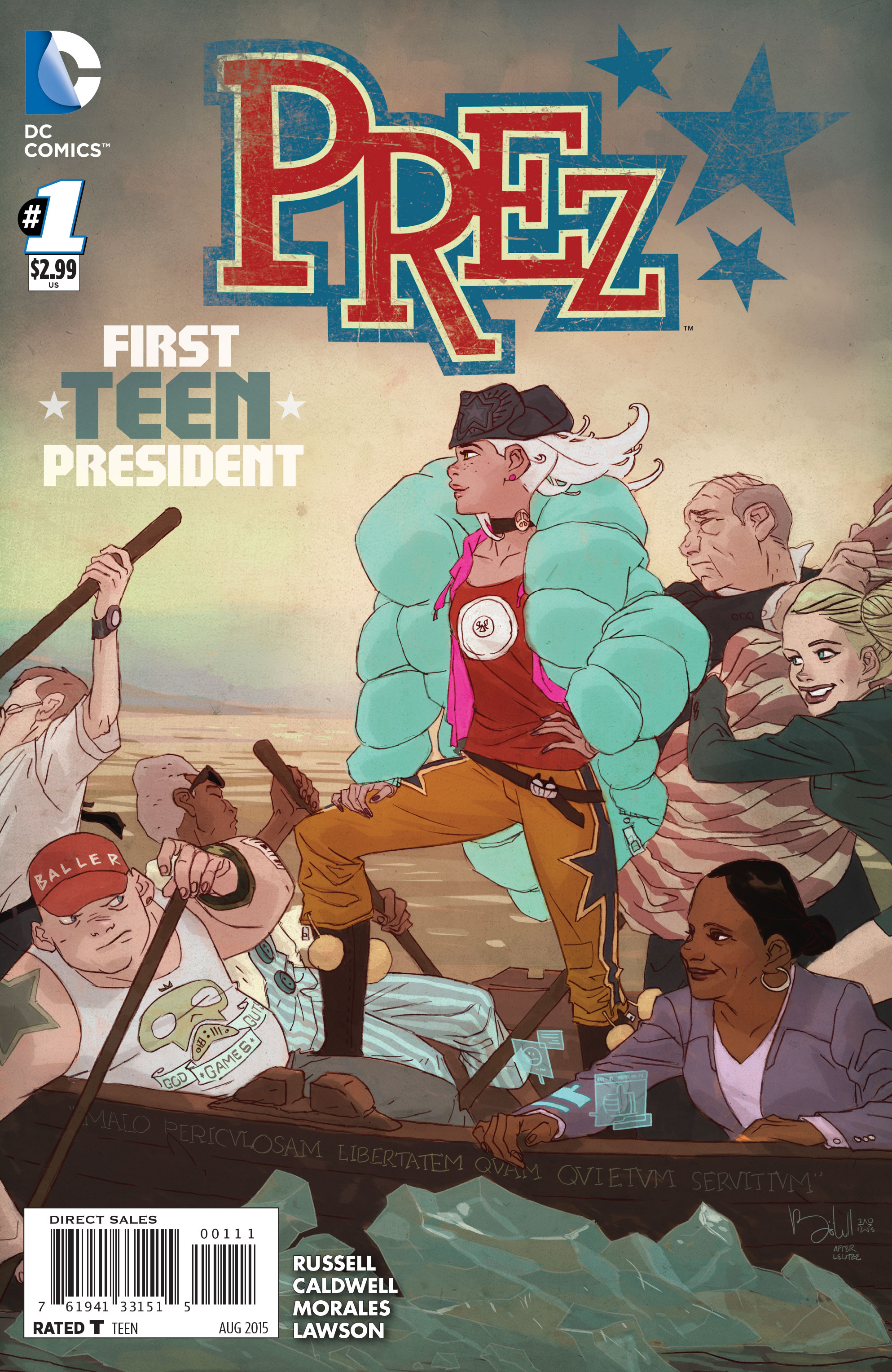 PREZ Hailed As Best Comic Book At The 2016 Reuben Awards! | DC