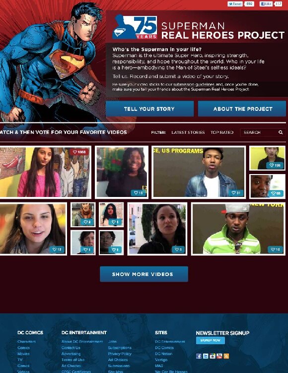 Superman Real Heroes Project: Share Stories About the Heroes in Your ...