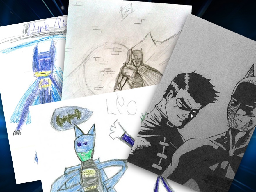 Check Out Your Batman Themed Kid's Art | DC