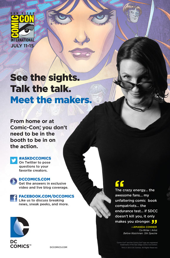 Countdown to Comic-Con: Our SDCC Amanda Conner Ad | DC