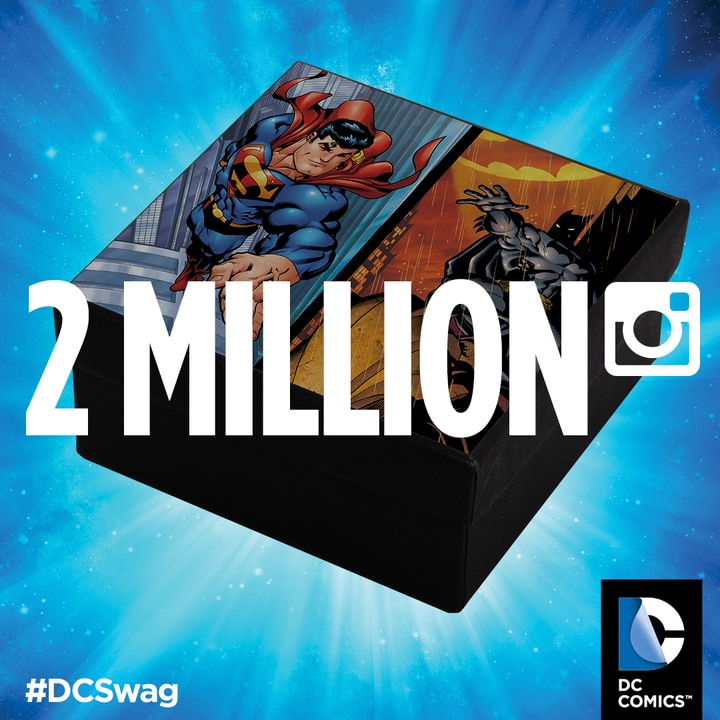 Enter the Instagram Two Million Fans Giveaway | DC