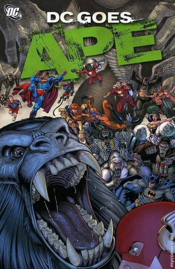 DC COMICS GOES APE | DC