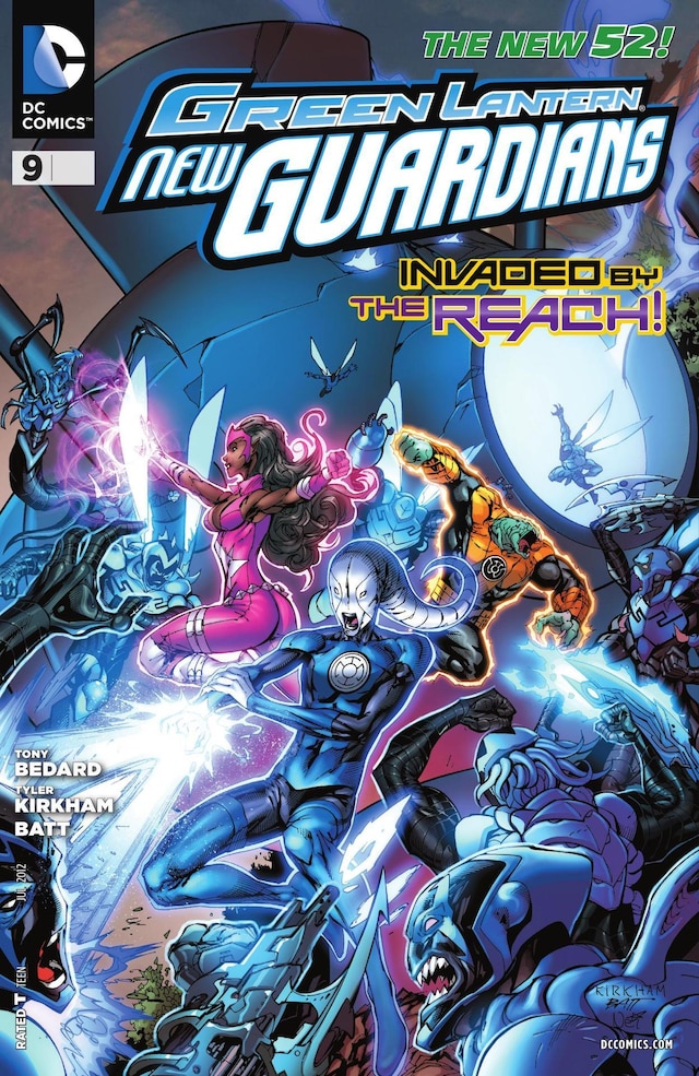 GREEN LANTERN: NEW GUARDIANS #1 | DC