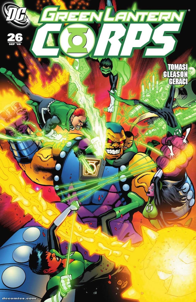 GREEN LANTERN CORPS: REVOLT OF THE ALPHA LANTERNS | DC