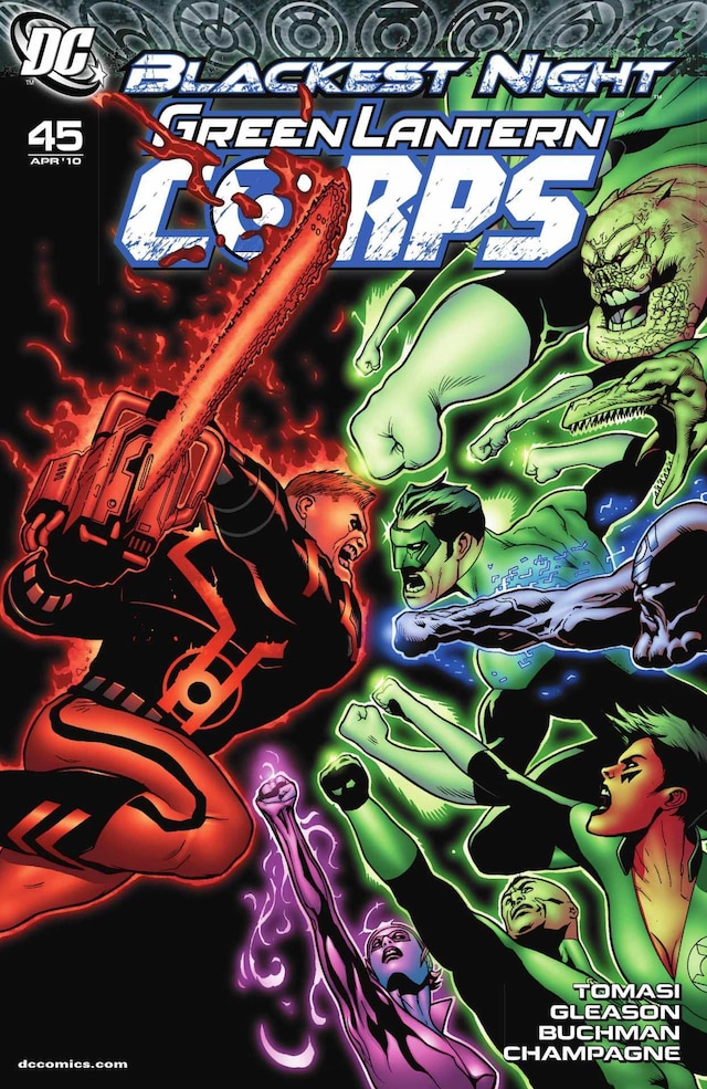 GREEN LANTERN CORPS: REVOLT OF THE ALPHA LANTERNS | DC