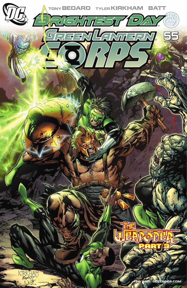 GREEN LANTERN CORPS: REVOLT OF THE ALPHA LANTERNS | DC