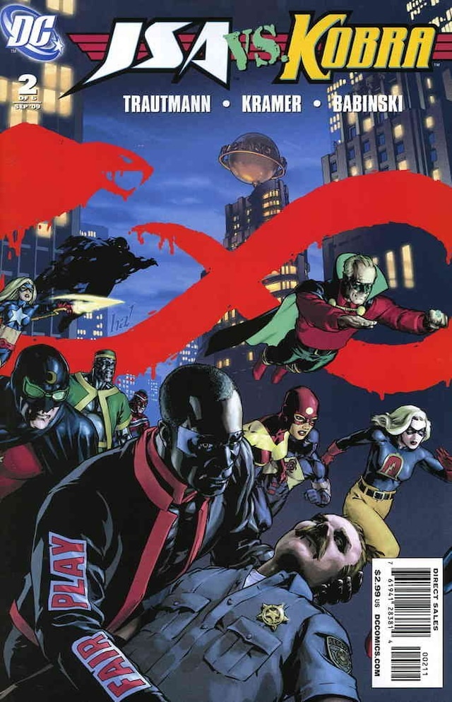 JSA VS. KOBRA #1 | DC