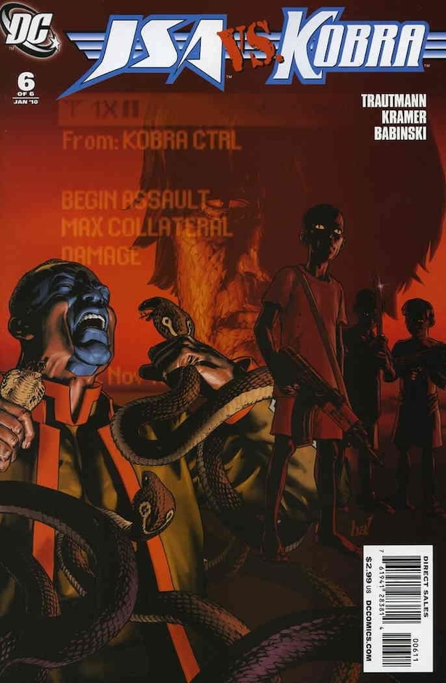 JSA VS. KOBRA #6 | DC