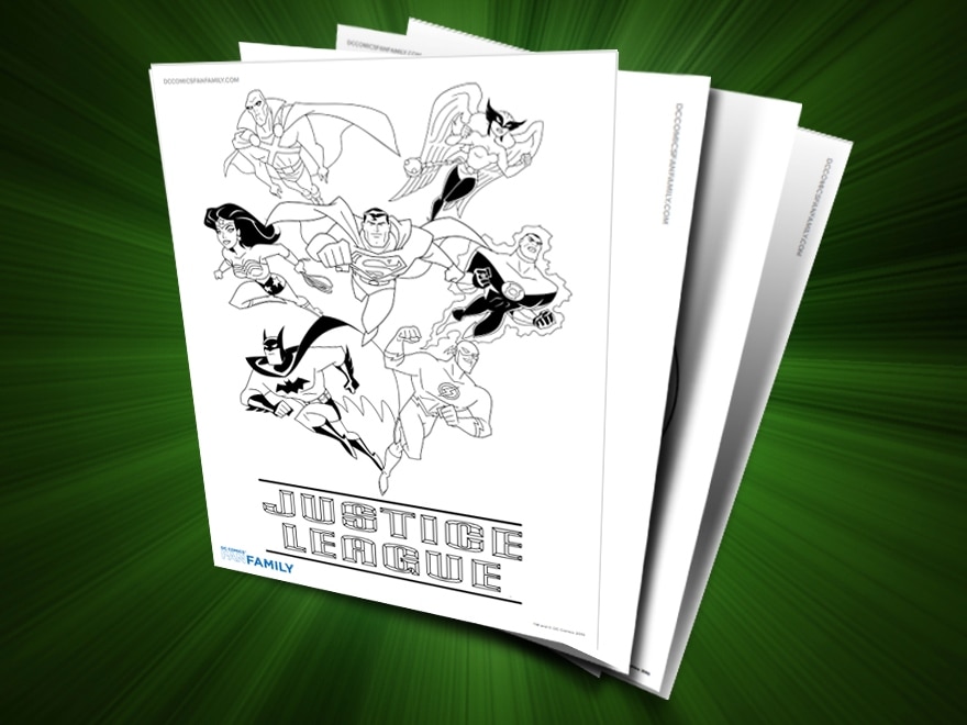Themed Printables: Justice League | DC
