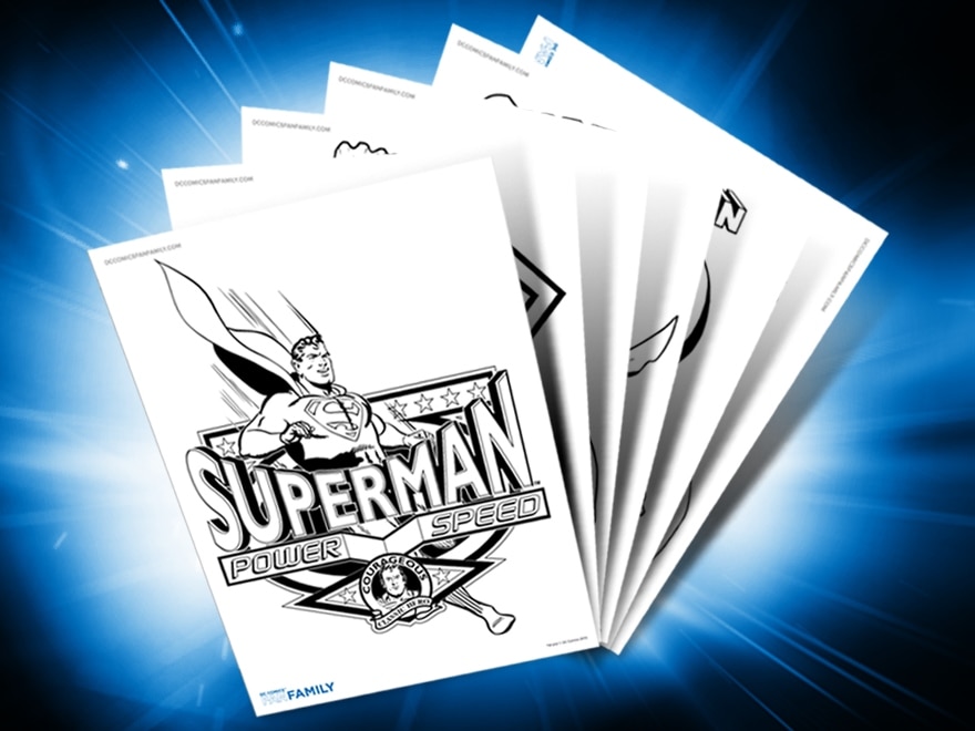 Themed Printables: Superman | DC
