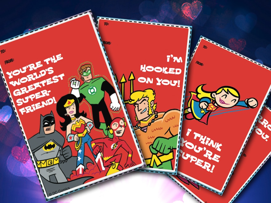 Super-Awesome Valentine's Day Cards! | DC