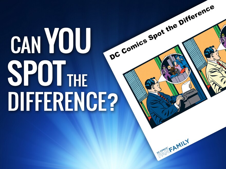 Can You Spot the Difference? | DC